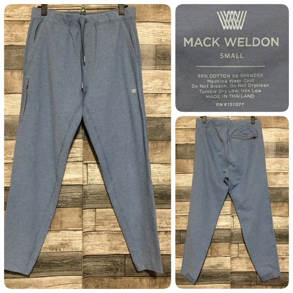 Mack Weldon | Pants | Mack Weldon Sweatpants Joggers Mens S Blue ...